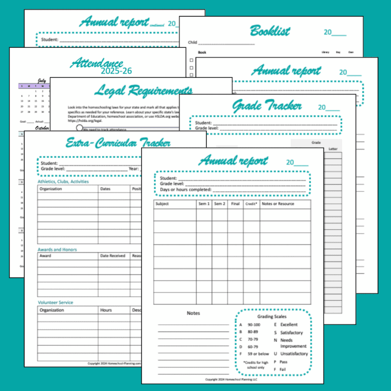 This Simple Homeschool Report Card Template Will Ease Your Mind ...