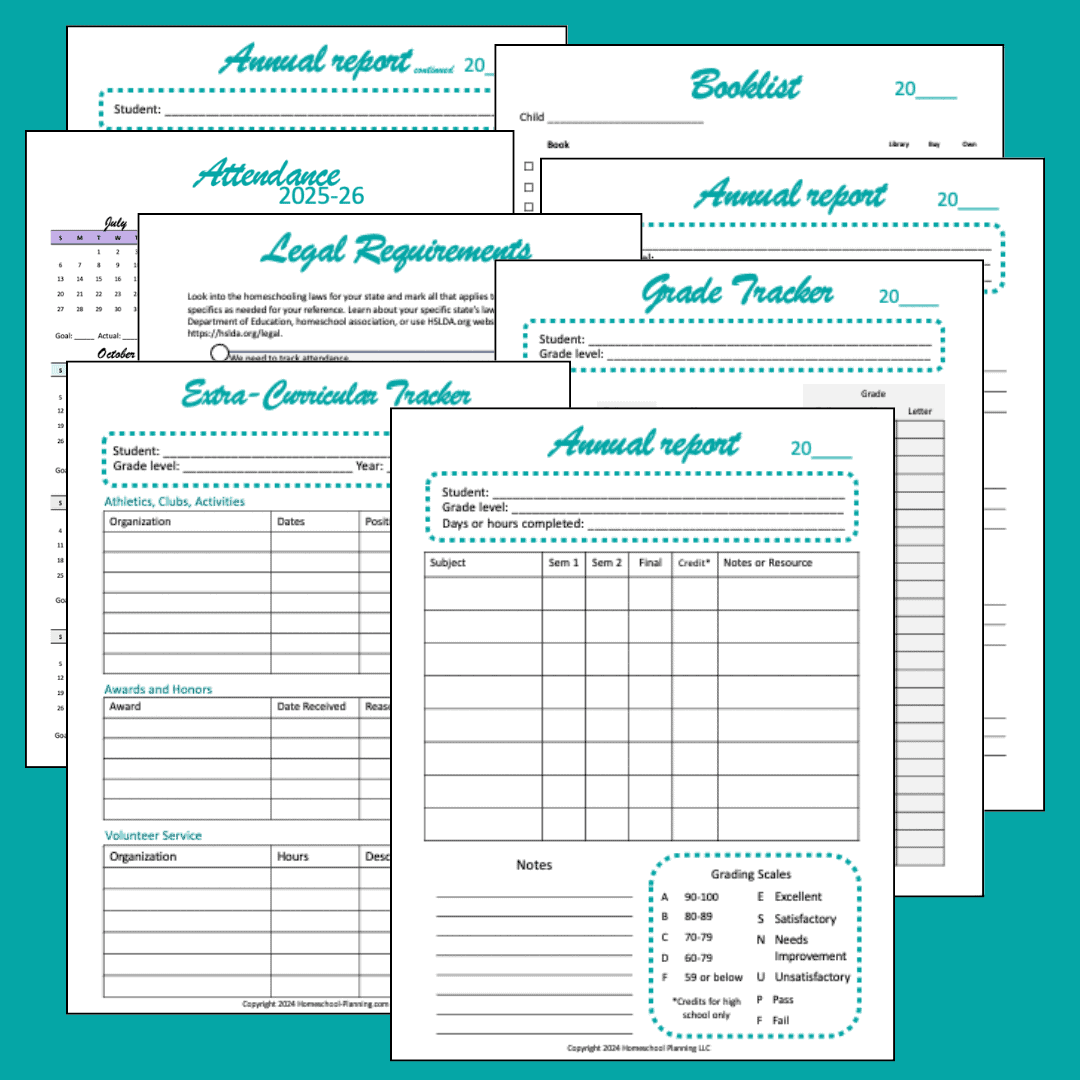 The Essential Guide to Record Keeping for Homeschool - Homeschool Planning