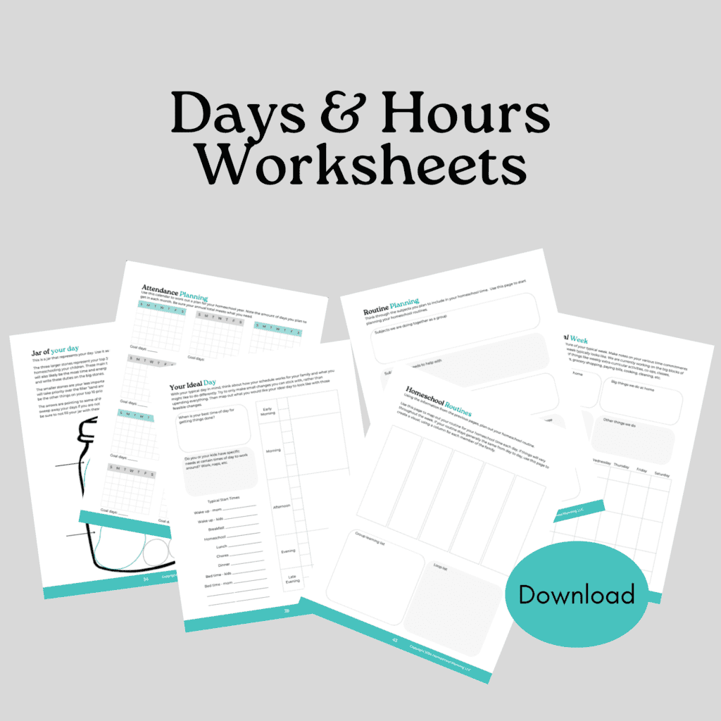 Worksheets Archives - Homeschool Planning
