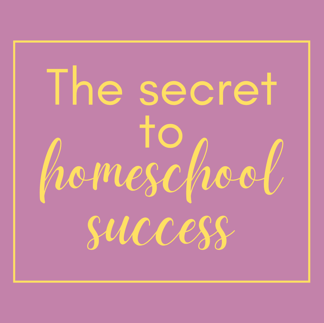 The Secret to Homeschool Success - Homeschool Planning