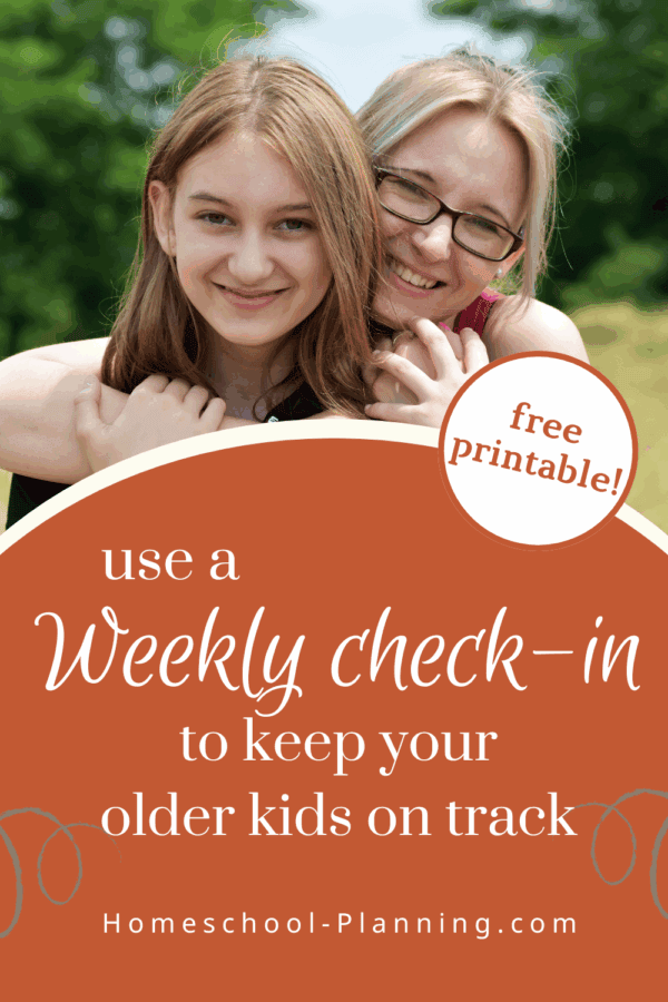 How I Use Weekly Check-ins to Keep my High Schooler on Track ...